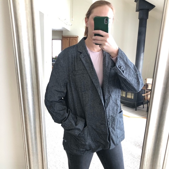 Goodfellow & Co | Jackets & Coats | Goodfellow Grey Tweed Blazer ...